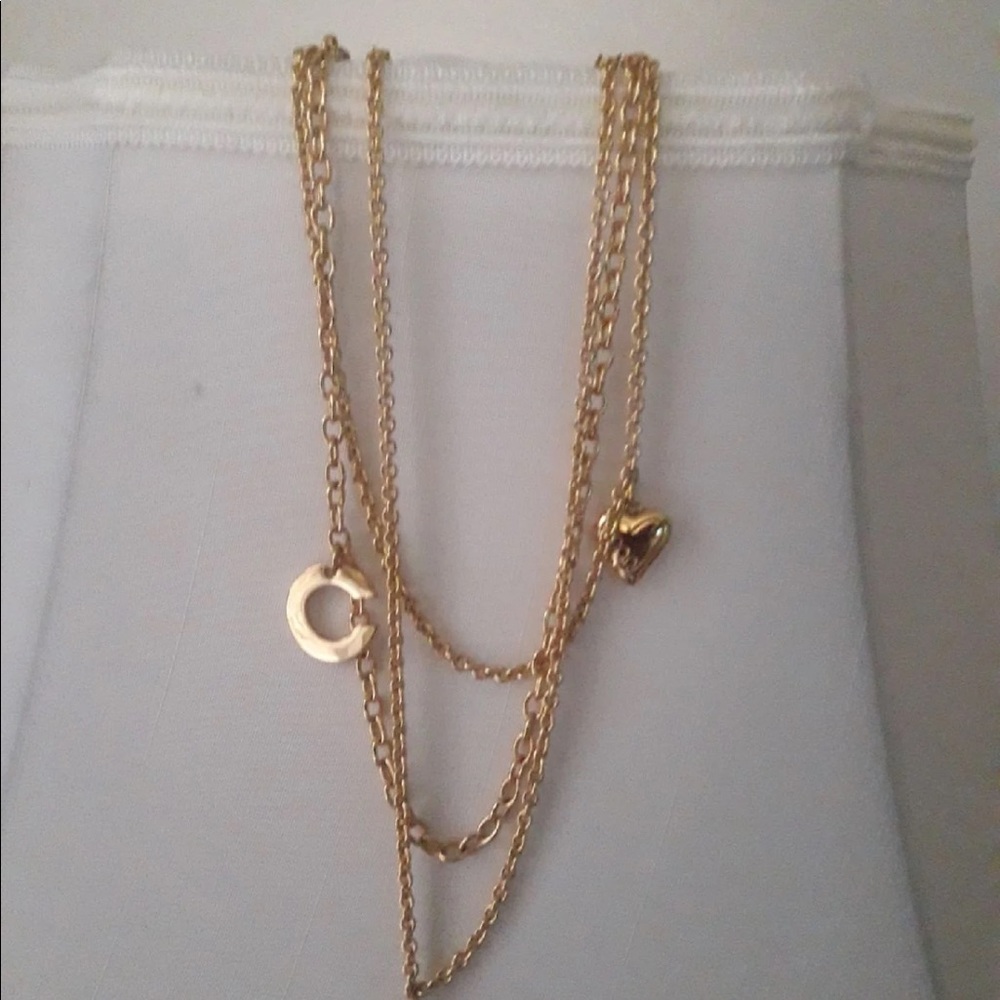 Beautiful Coach Golden Colour Necklace . - Gem